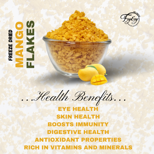 Premium Freeze Dried Mango Flakes Cut – Shreena Enterprise